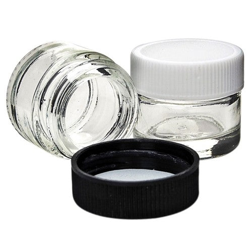 5ml Glass Screw Top Containers (250ct) – Weedbags.com